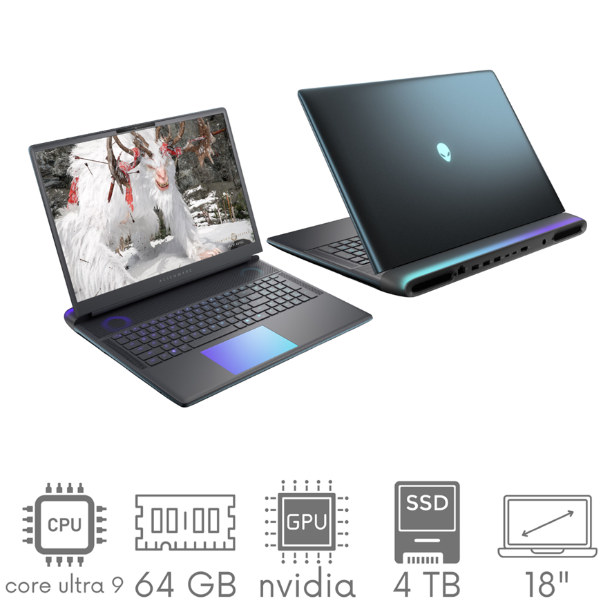DELL Alienware 18 Area-51 Ultra 9 275HX 64/4TB QHD+ RTX5080